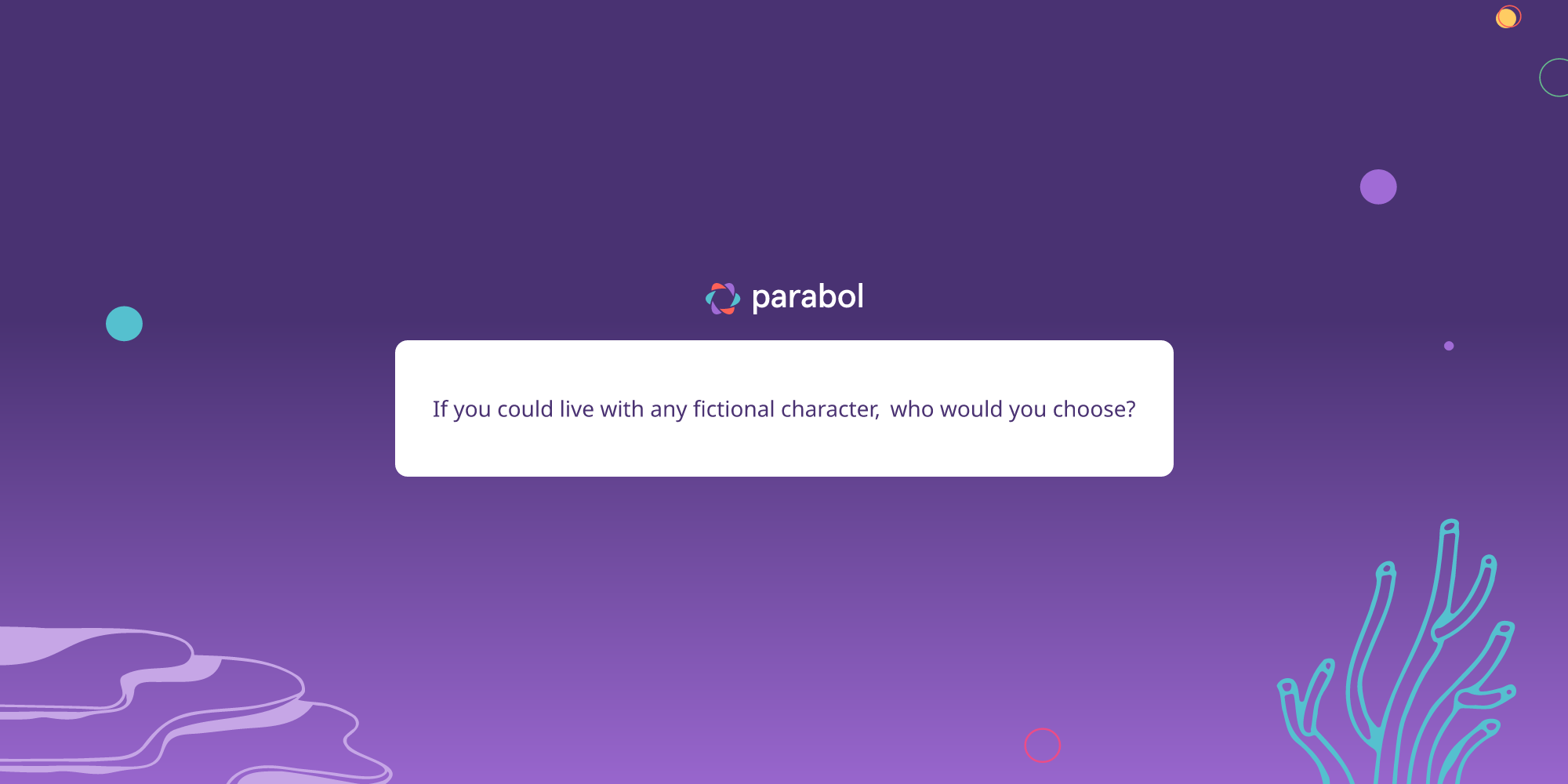 Random Icebreaker Generator Parabol